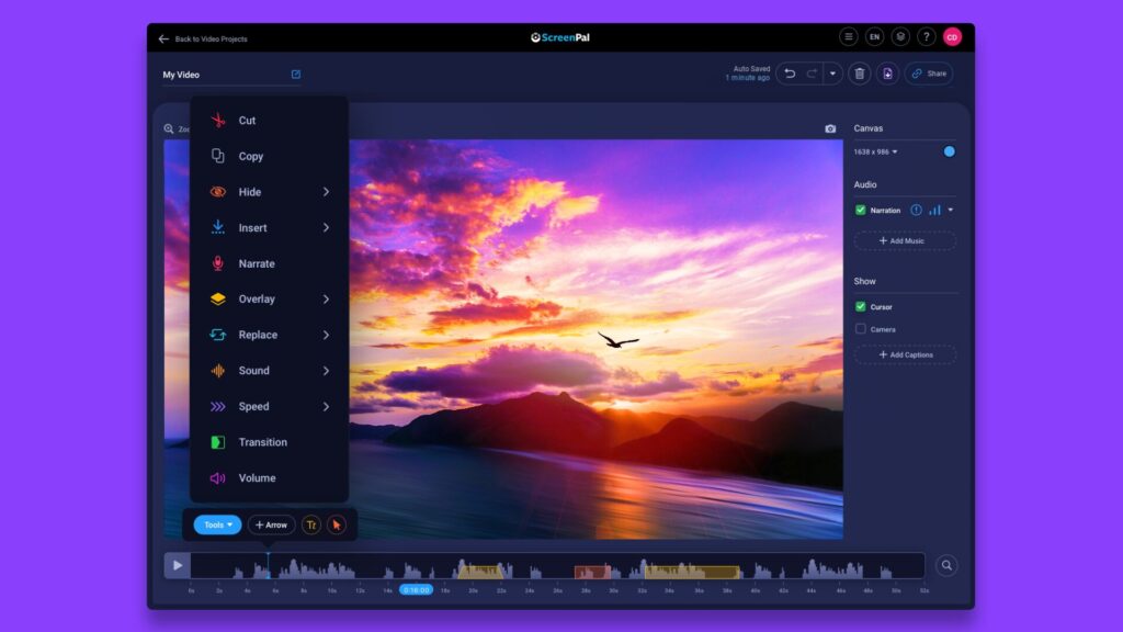 Free Video Editor Tutorial Screenpal