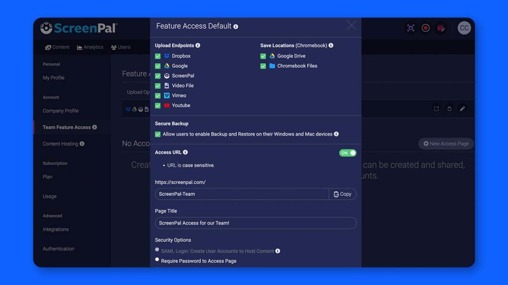 Get Started with a ScreenPal Team Plan - ScreenPal