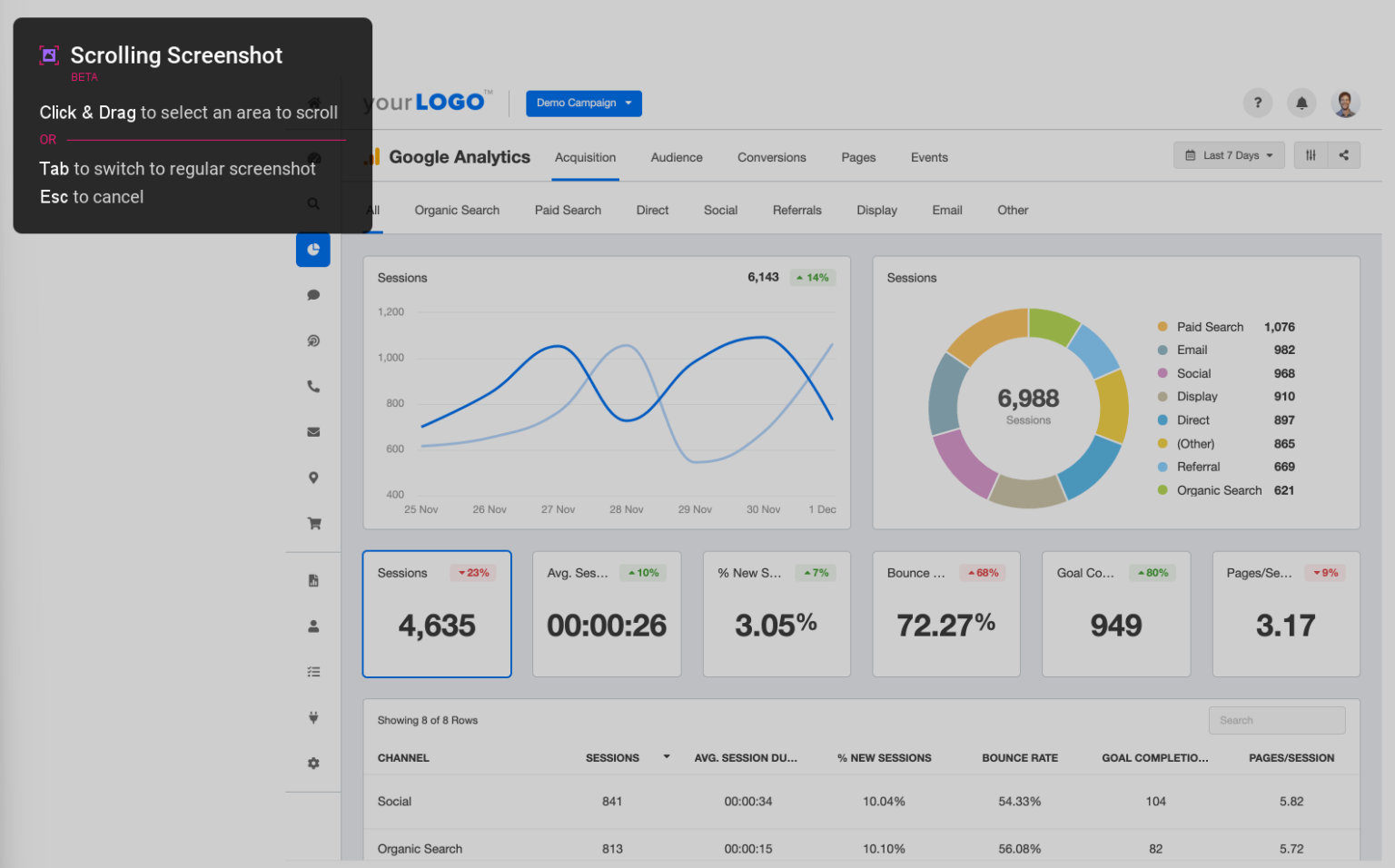 Take a Scrolling Screenshot - ScreenPal